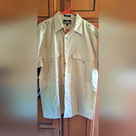 Timber Run | Shirts | Vintage Timber Run Mens Button Shirt Lrg Fishing ...